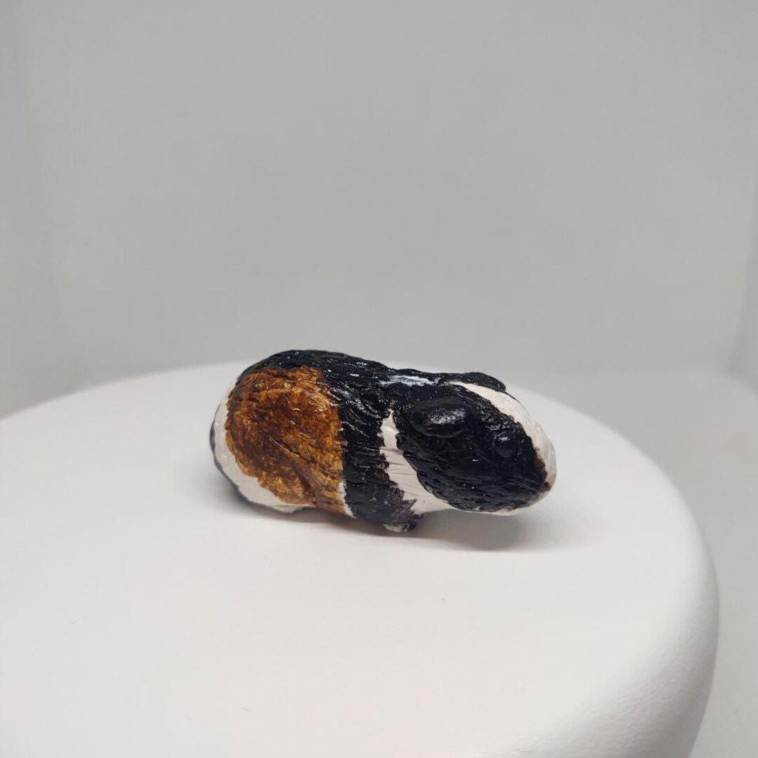 Custom Guinea Pig Sculpture, Personalized Clay Guinea Pig Memorial ...