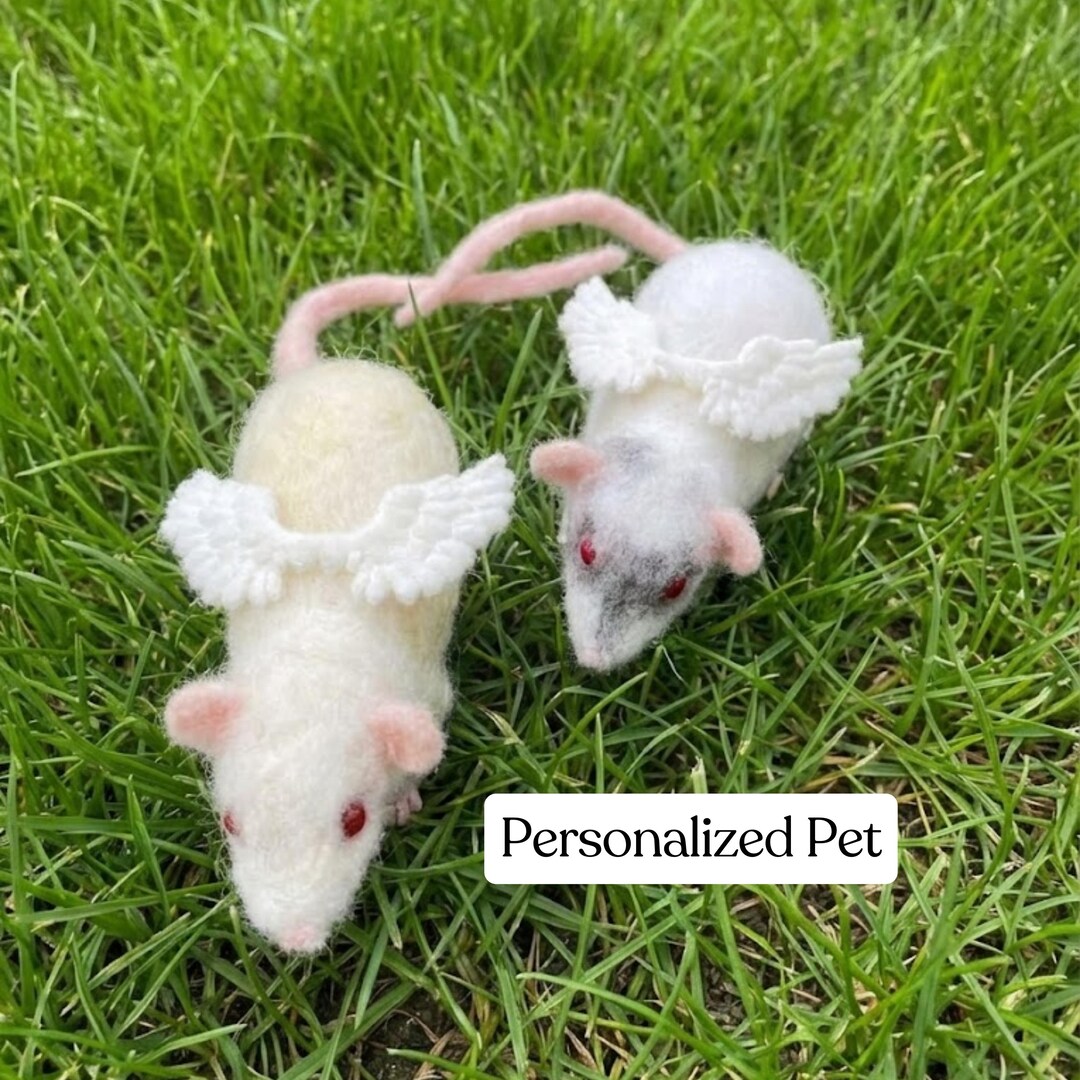 Custom Needle Felted Rat Replica – Personalized Pet Portrait - Etsy