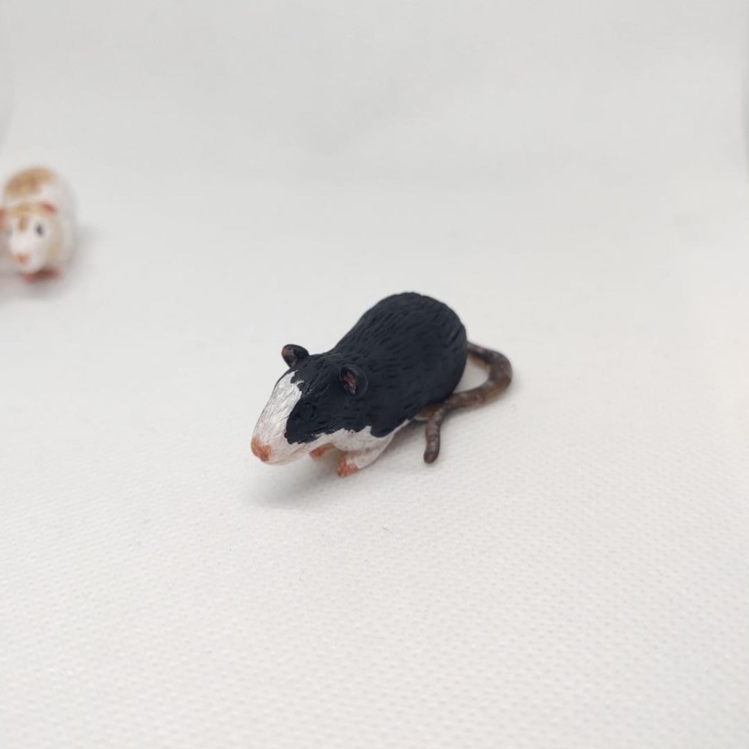 Custom Rats Figurine, Rats Clay Sculpture, Mouse Figurine, MINIATURE ...