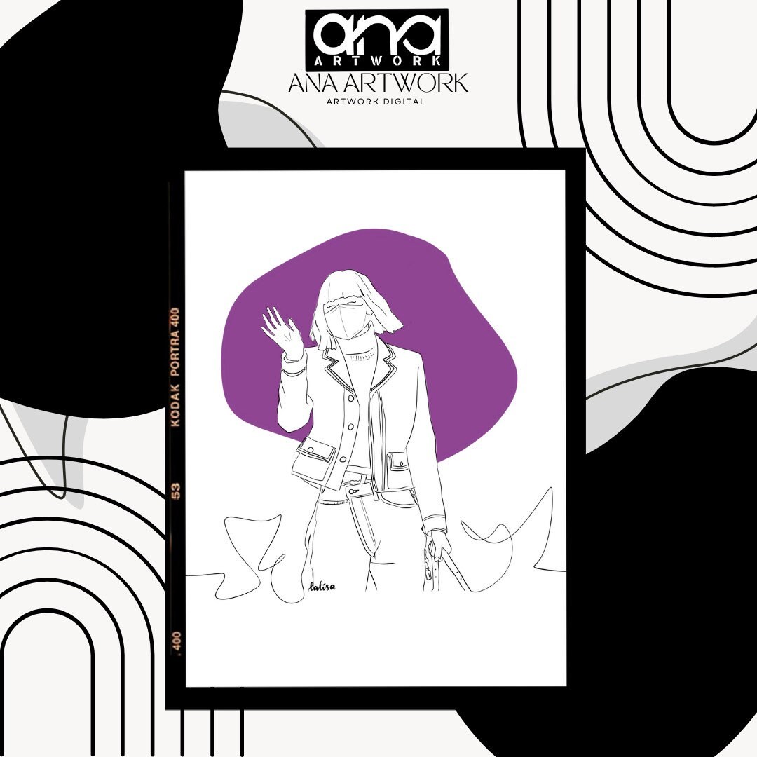 Custom Line Art, Custom Line Art Drawing, Family Line Art Drawing ...