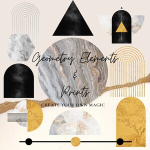 Digital Clipart,geometry Elements Clipart,bundle Clipart,element Clipart,clipart for Commercial ...