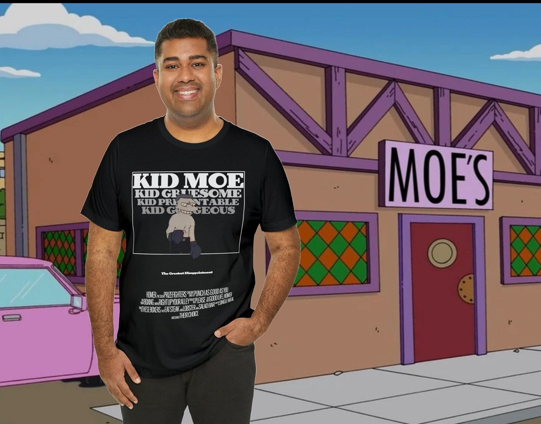 KID MOE TEE the Simpsons Moe Szyslak Rocky 3 Funny - Etsy