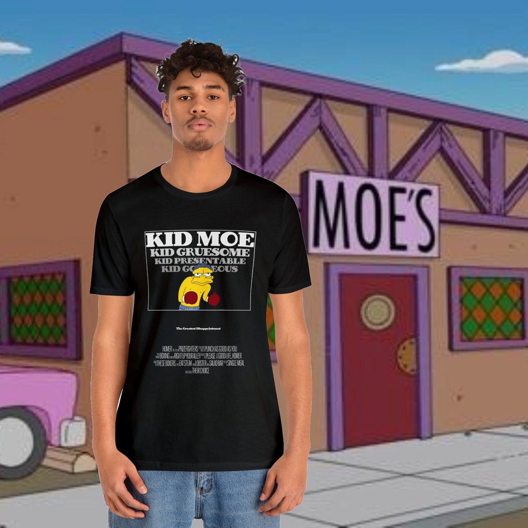 KID MOE TEE - the Simpsons, Moe Szyslak, Rocky 3, Funny, Parody, Boxing ...
