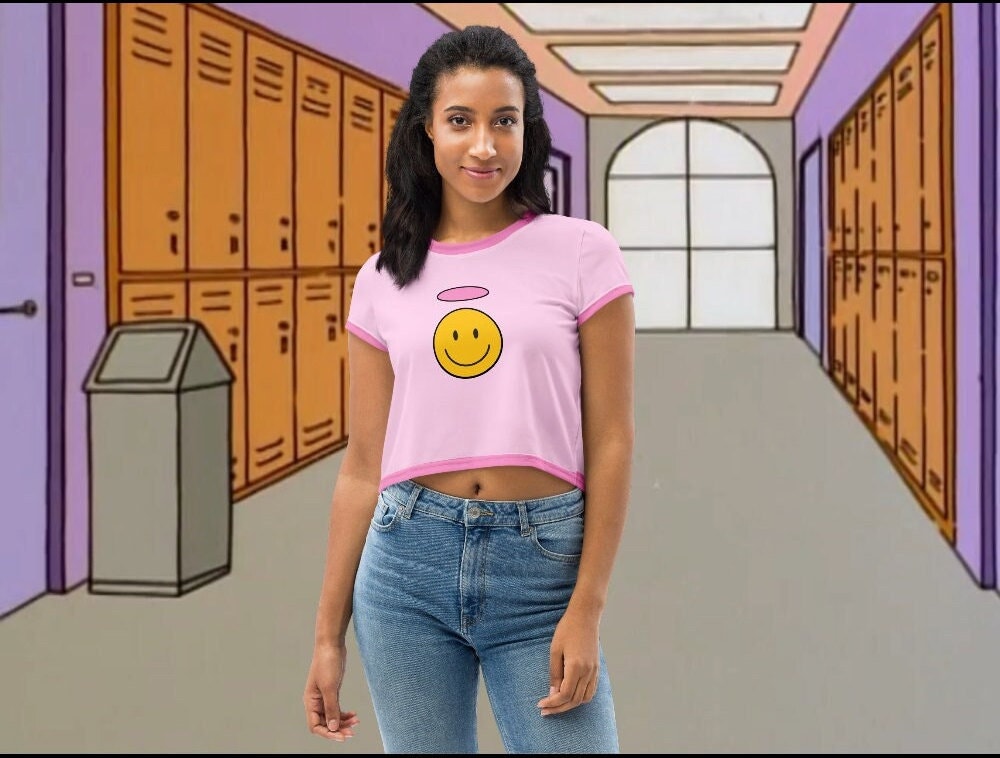 QUINN MORGENDORFFER CROP - Daria, Quinn, Mtv, Crop Top, Shirt, Tv, Funny, Fashion Club, Vice ...