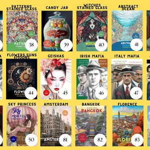 Full Collection 4000 Coloring Pages in 80 Coloring Books Bundle ...