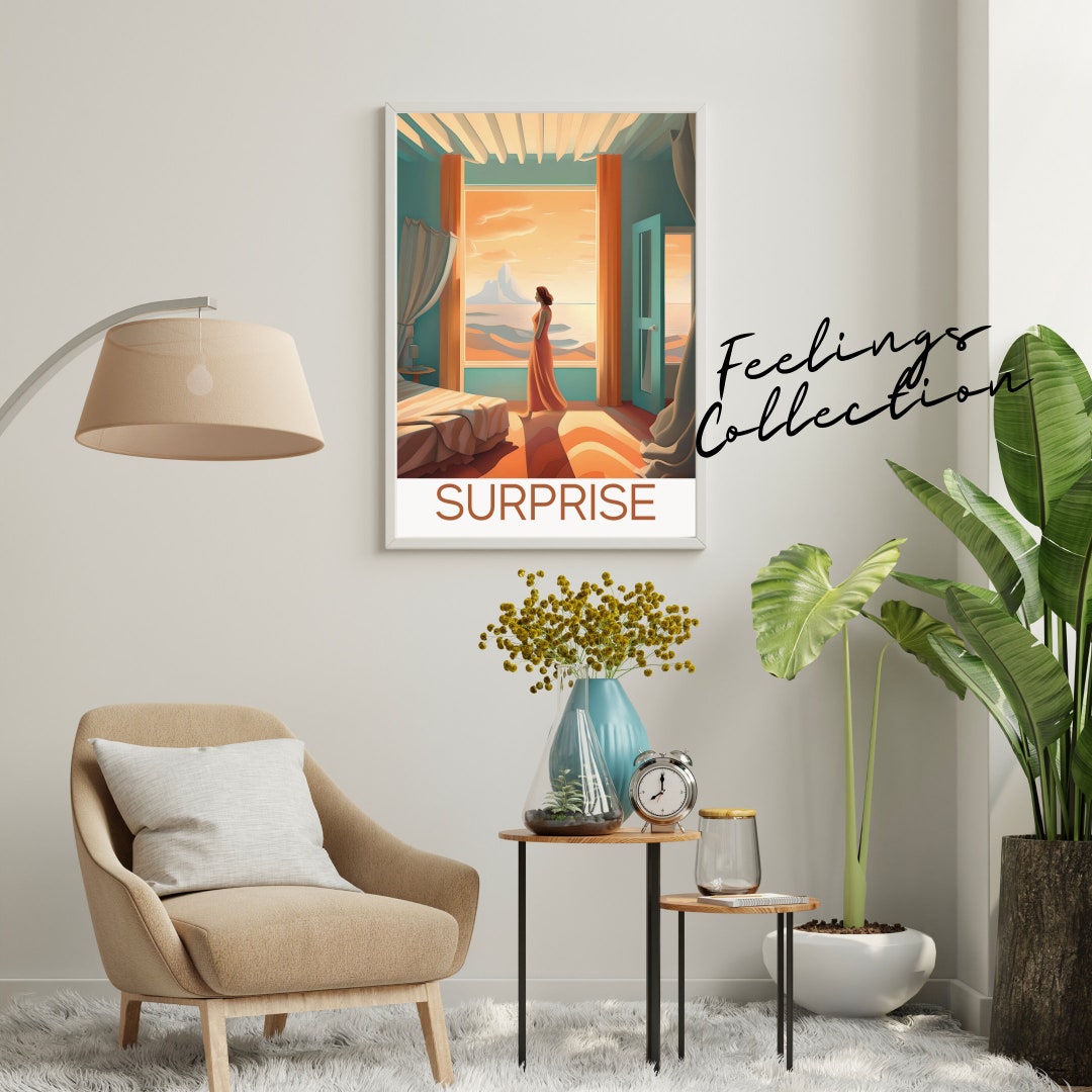 Surprise Feeling Collection Retro Vintage Art, Art Deco, Feelings ...