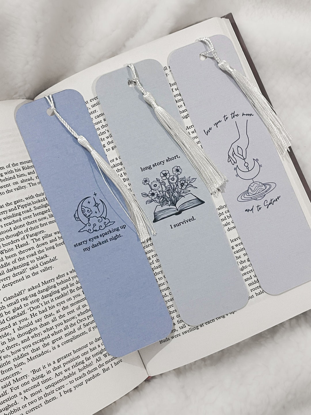 TS Lyric Bookmarks 3 in Set Swiftie Gifts Eras - Etsy