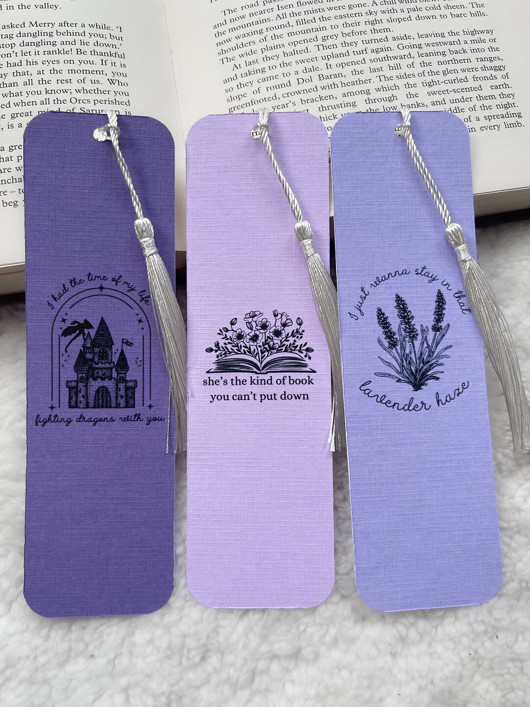 TS Lyric Bookmarks | 3 in Set | Handmade Bookish Gift Set - Etsy UK