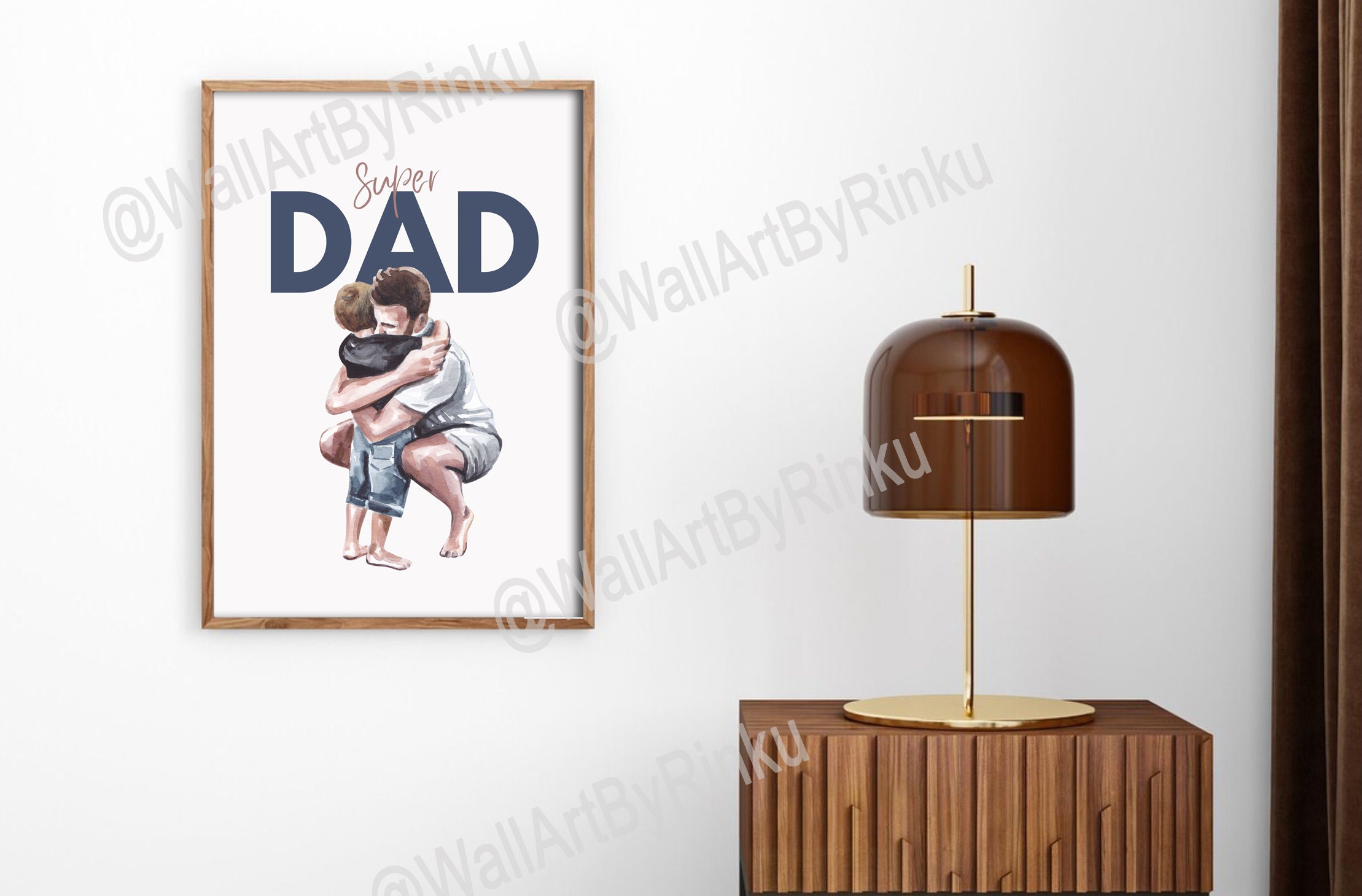 Father's Day Wall Art, Digital Download, Father's Day Gift, Gift for ...