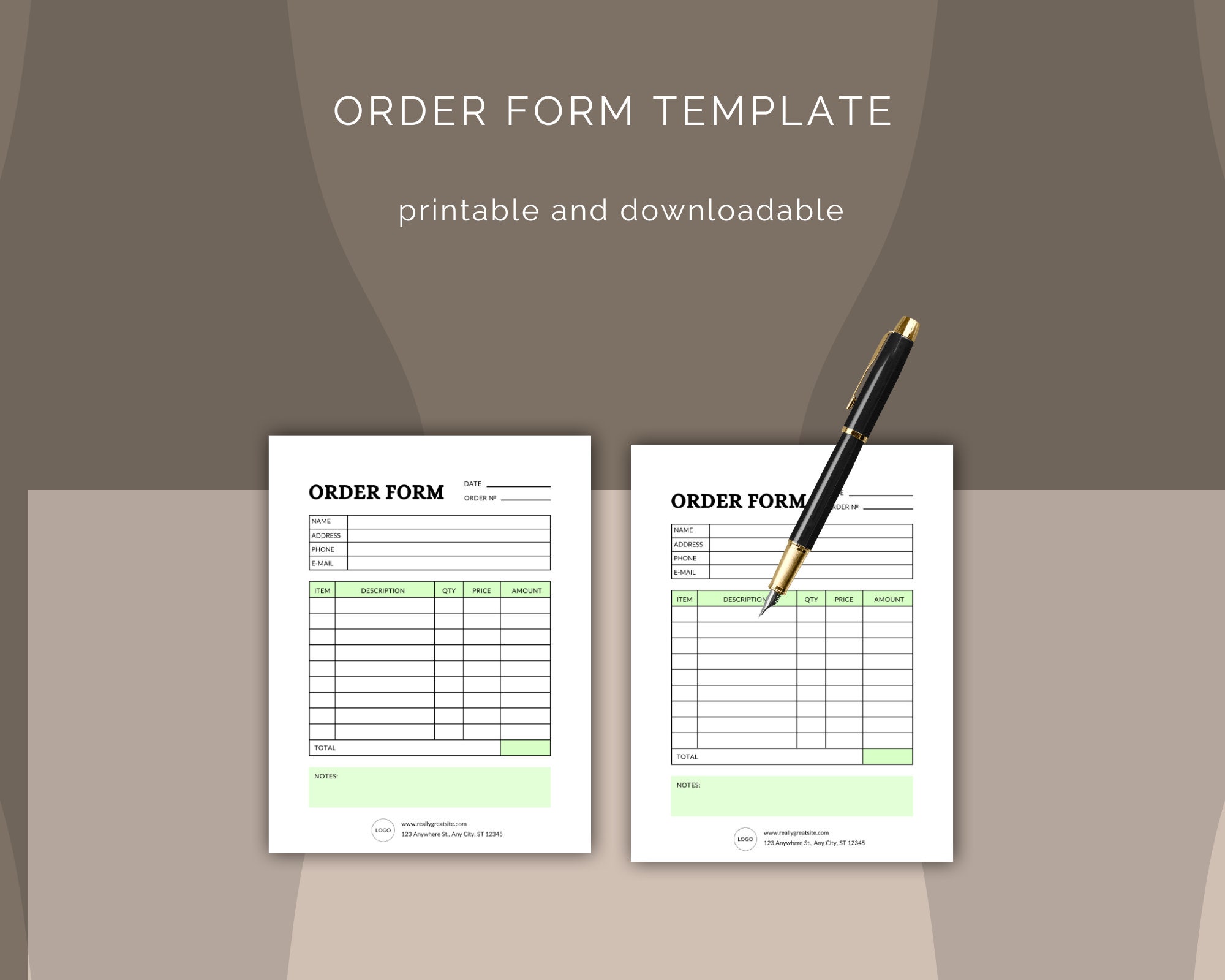 Receipt Template Cash Receipts Invoice Template Download - Etsy