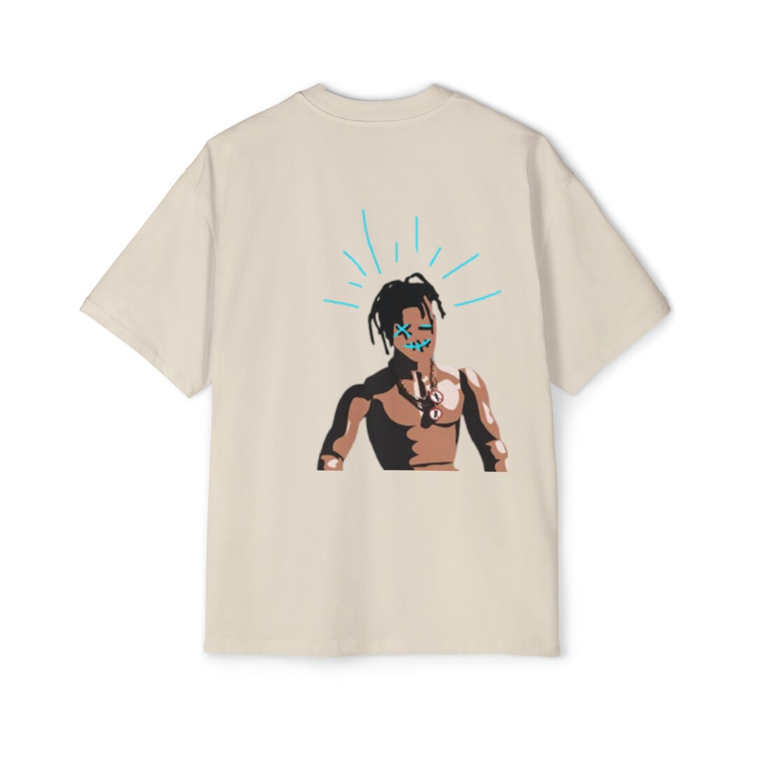 Travis Scott Custom Tee - Etsy