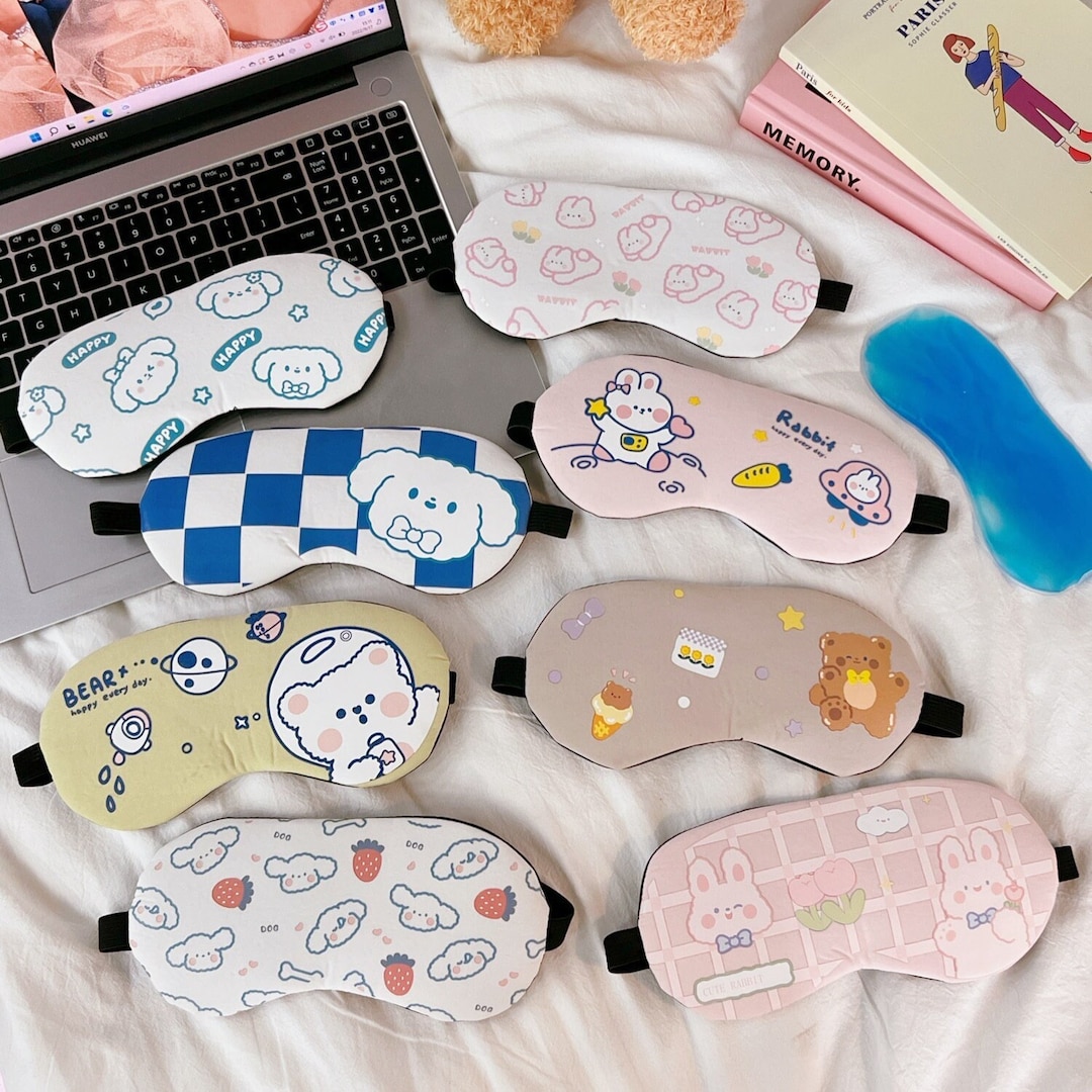 Personalized Eye Mask Cute Cartoon Eye Mask Children Female - Etsy