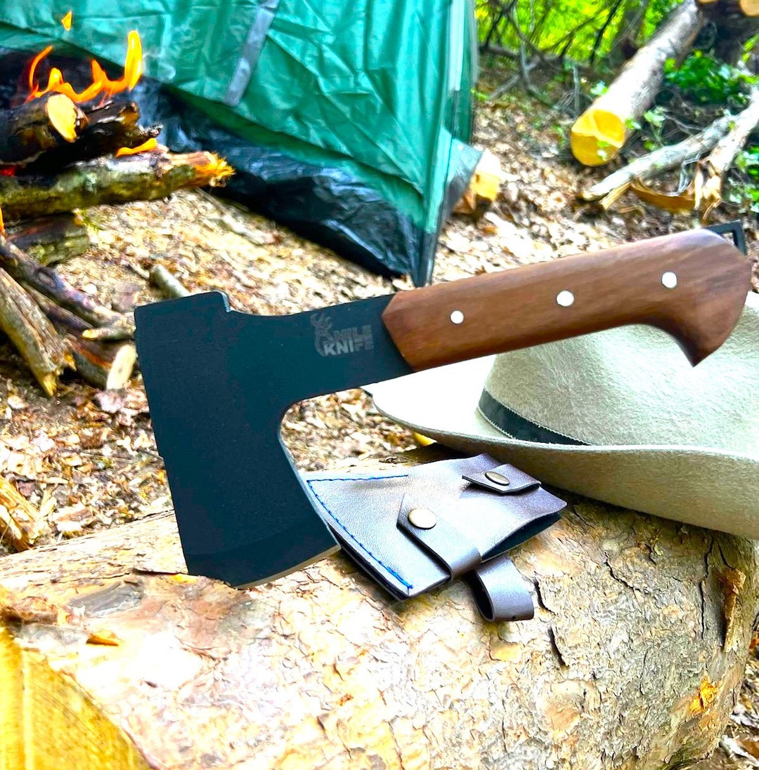 Small Outdoor Hatchet - Lightweight Survival Axe/hatchet With Black ...