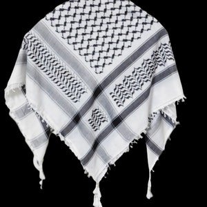Keffiyeh Palestine Scarf Style, Cotton Arafat Hatta Arab Style ...