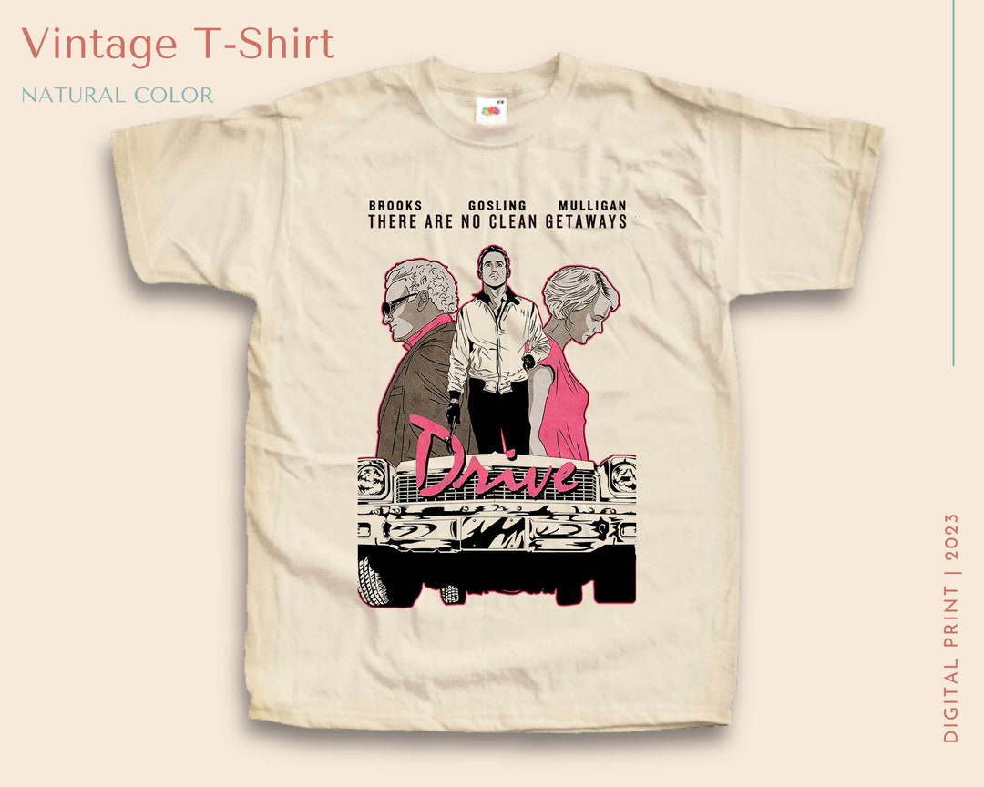 Vintage Tshirt Drive V3 NATURAL Color Men Woman Unisex T-shirt Digital ...