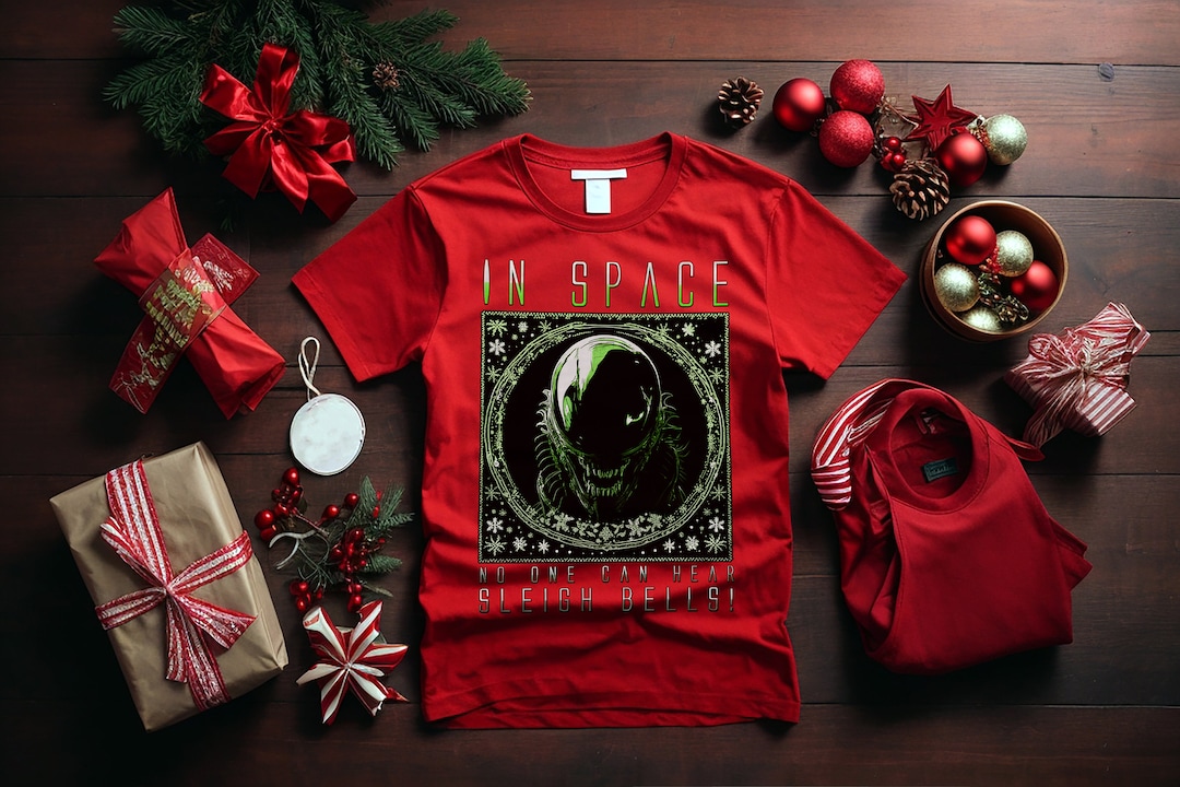 Aliens Love Christmas Too Christmas Alien Xenomorph Ugly - Etsy