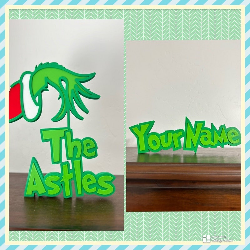 Grinch Desk Decor - Etsy