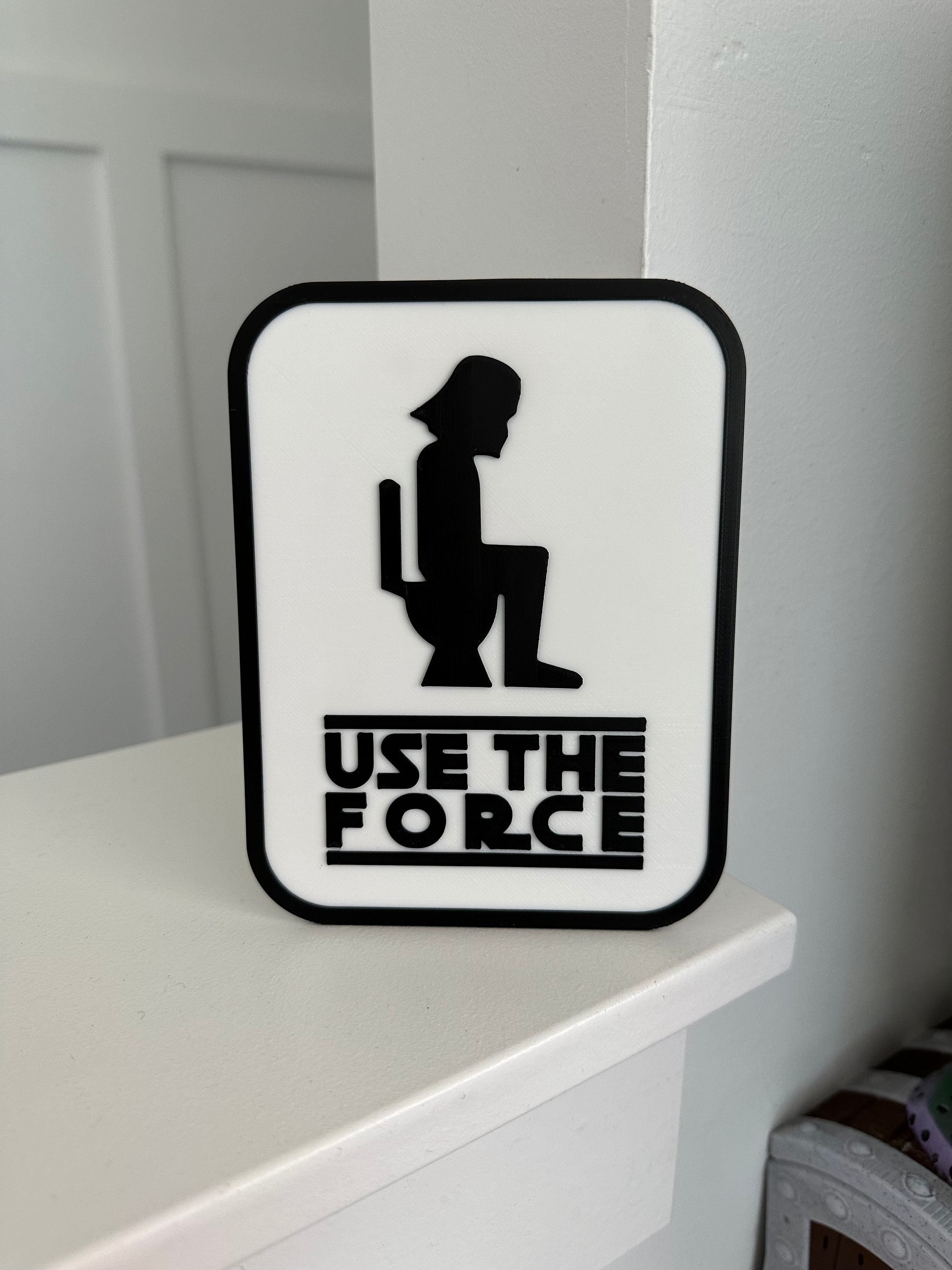 3D Printed Star Wars Bathroom Sign - Etsy