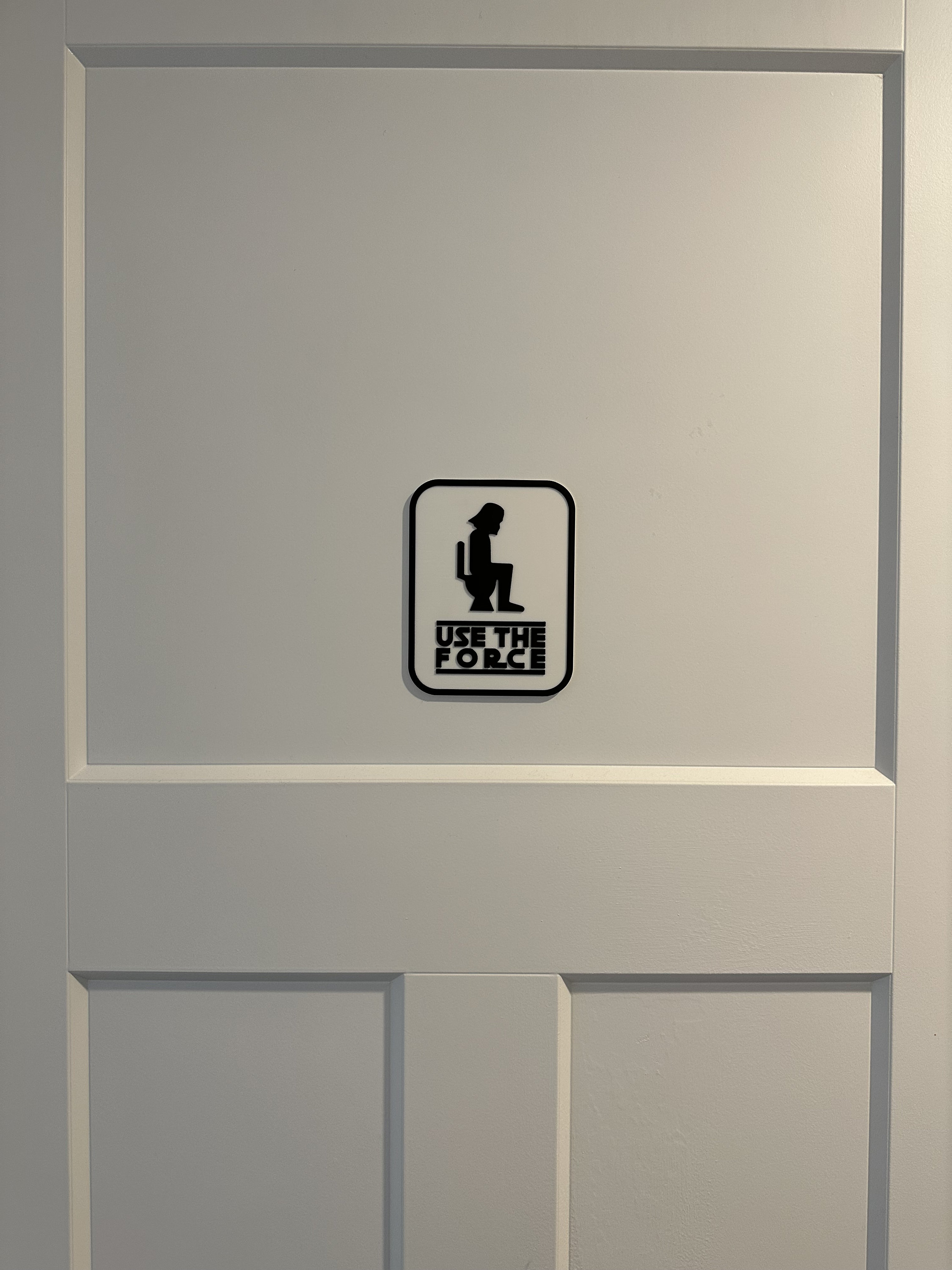 3D Printed Star Wars Bathroom Sign - Etsy