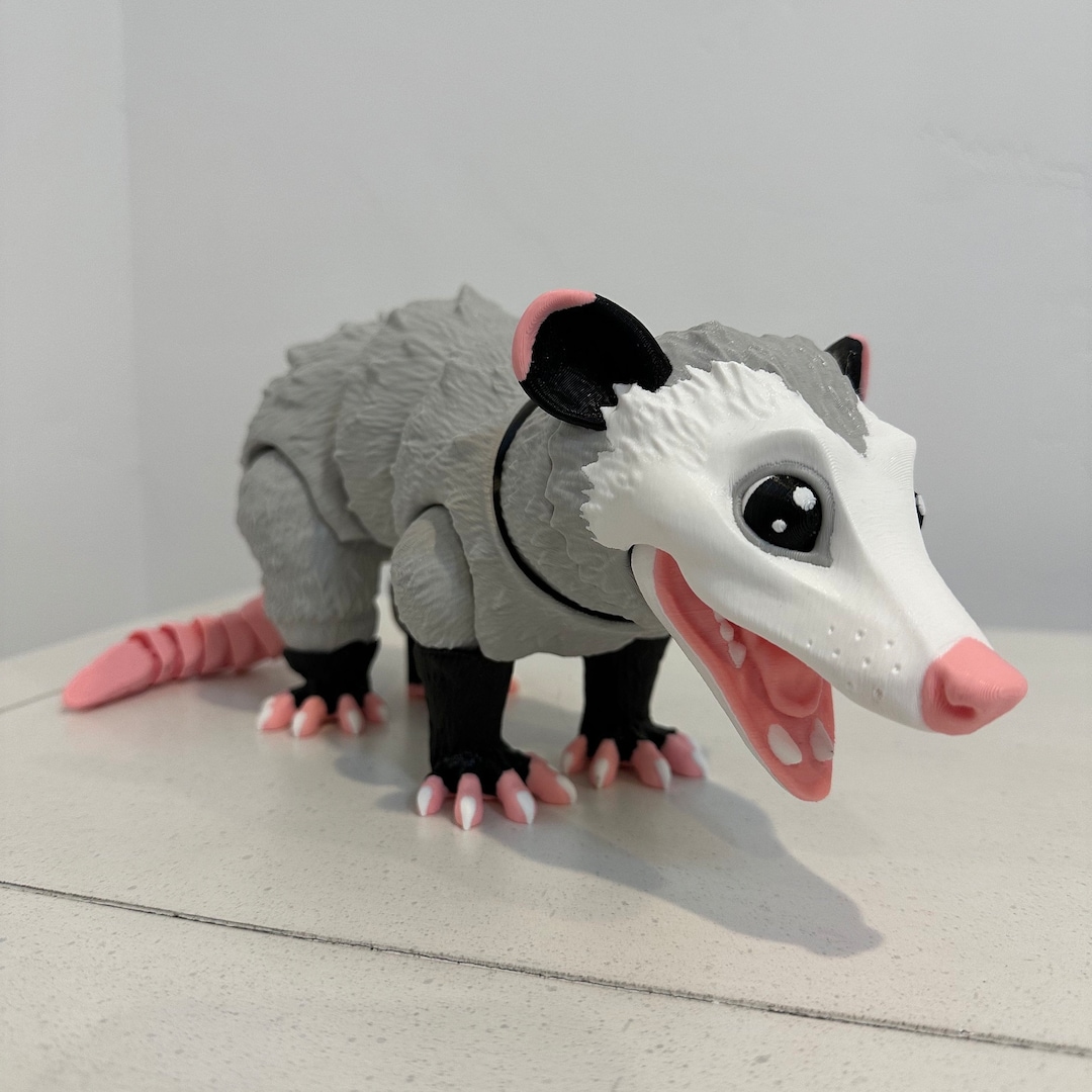 Giant 3D Printed Opossum - Etsy