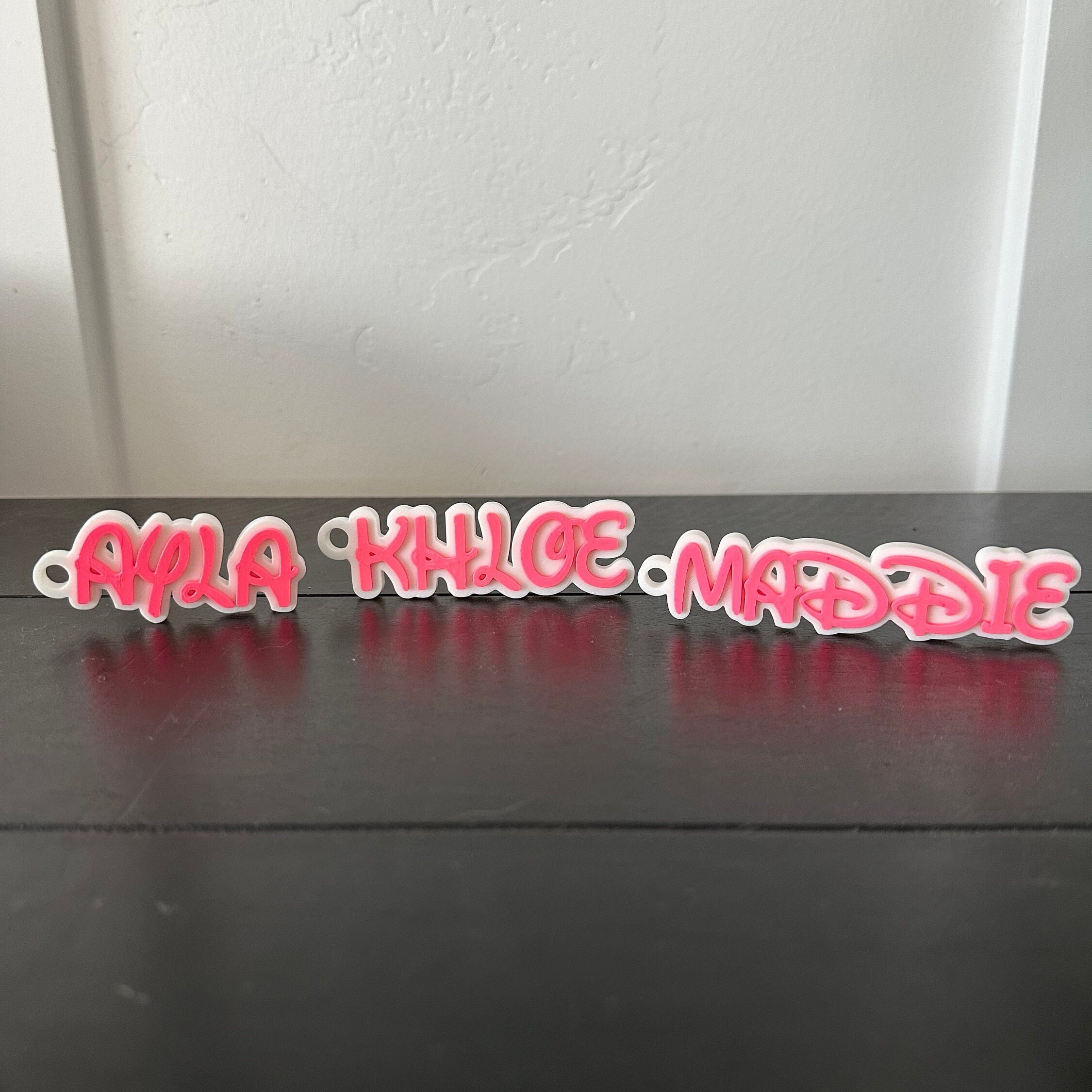 3D Printed Custom Themed Keychains - Etsy