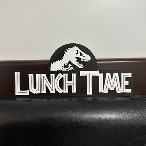 3D Printed Dinosaur Custom Name Plate - Etsy