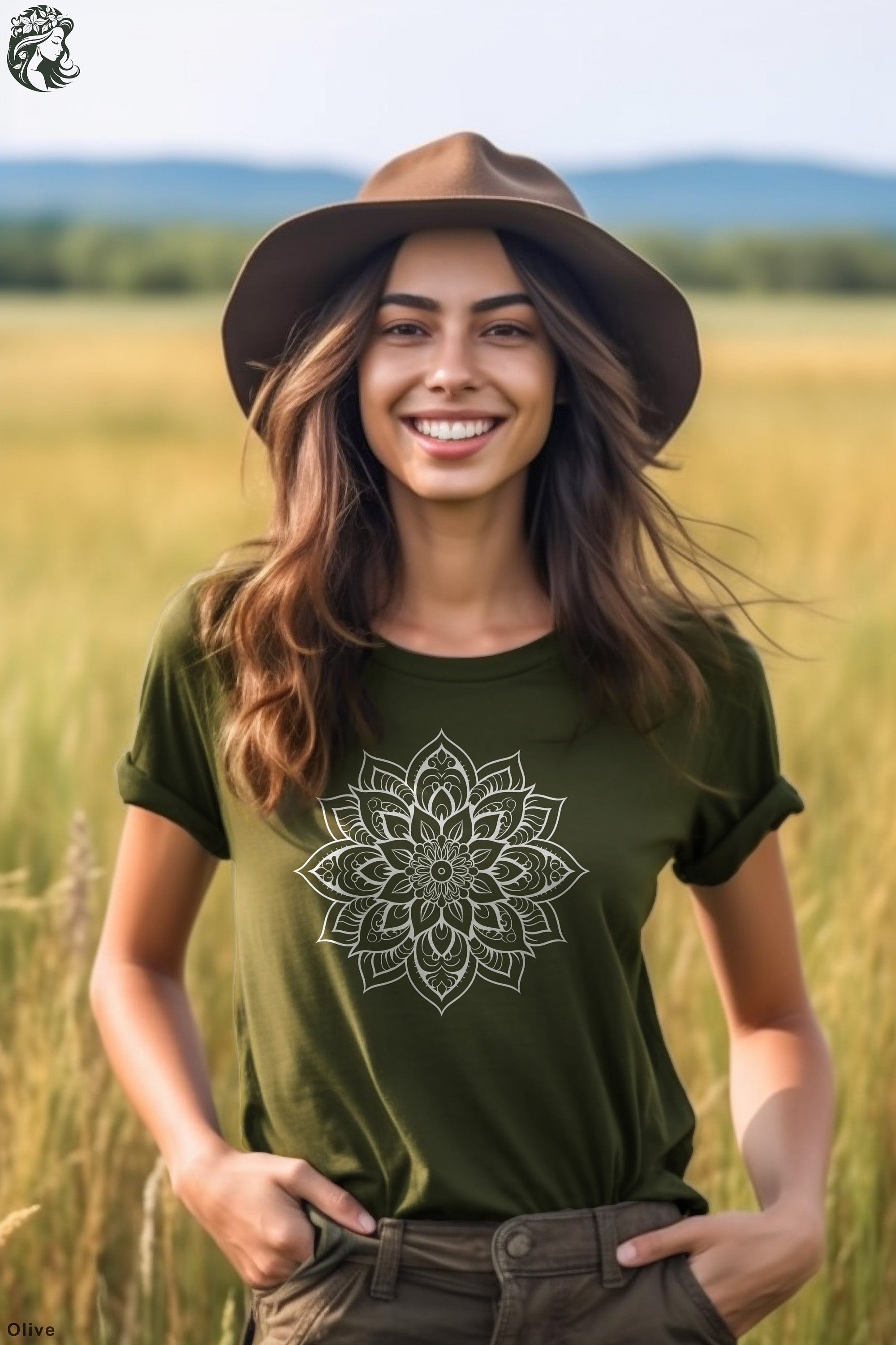 Mandala Zen Tee Buddha Shirt Boho Lotus Flower Shirt - Etsy