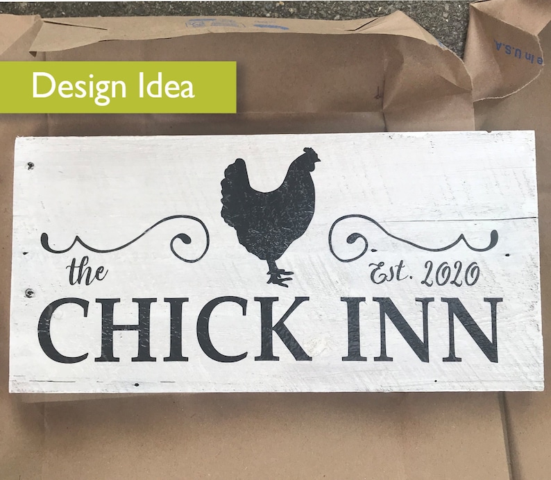 SVG Clipart - the Chick Inn Chicken Coop Digital Download - Etsy