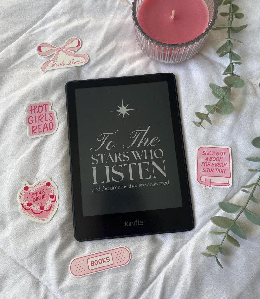 ACOTAR SJM to the Stars Who Listen Kindle Lock Screen, No Borders Ready ...