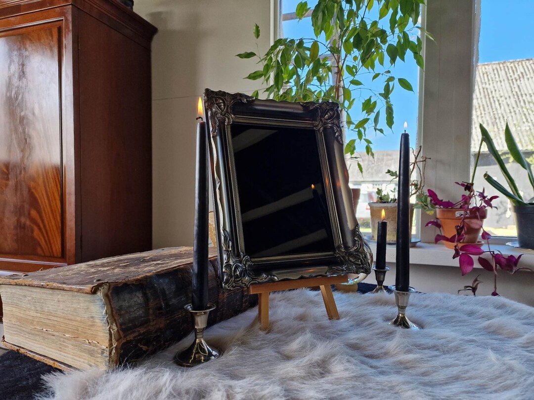 Vintage Scrying Mirror - Etsy