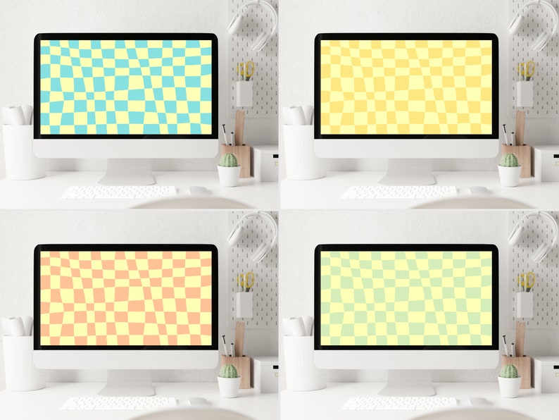 Checkers Aesthetic Wallpaper for Matching Iphone Ipad Laptop - Etsy