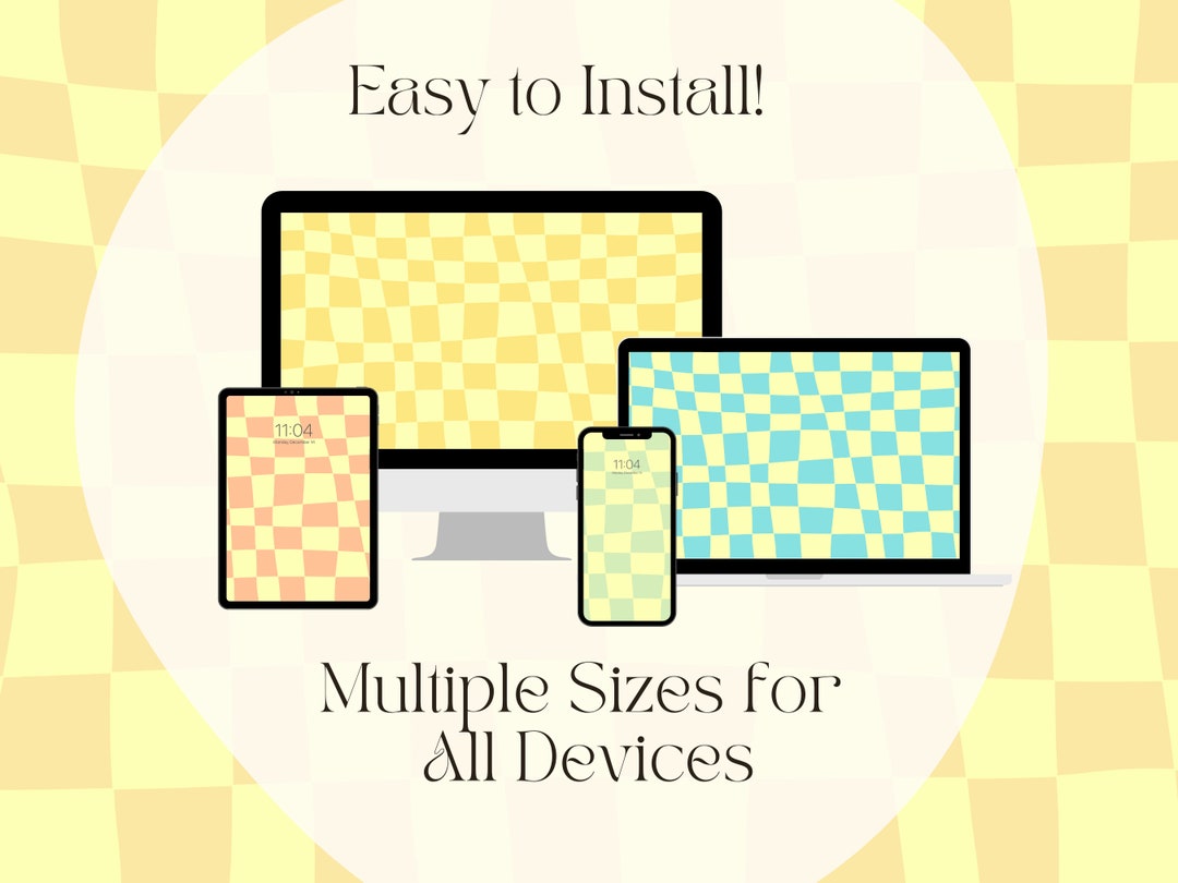 Checkers Aesthetic Wallpaper for Matching Iphone, Ipad, Laptop and ...