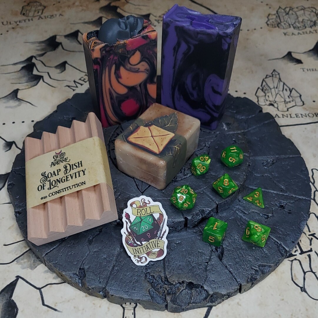 Adventurer's Soap Bundle 4 Soap Bundle Dnd Inspired - Etsy