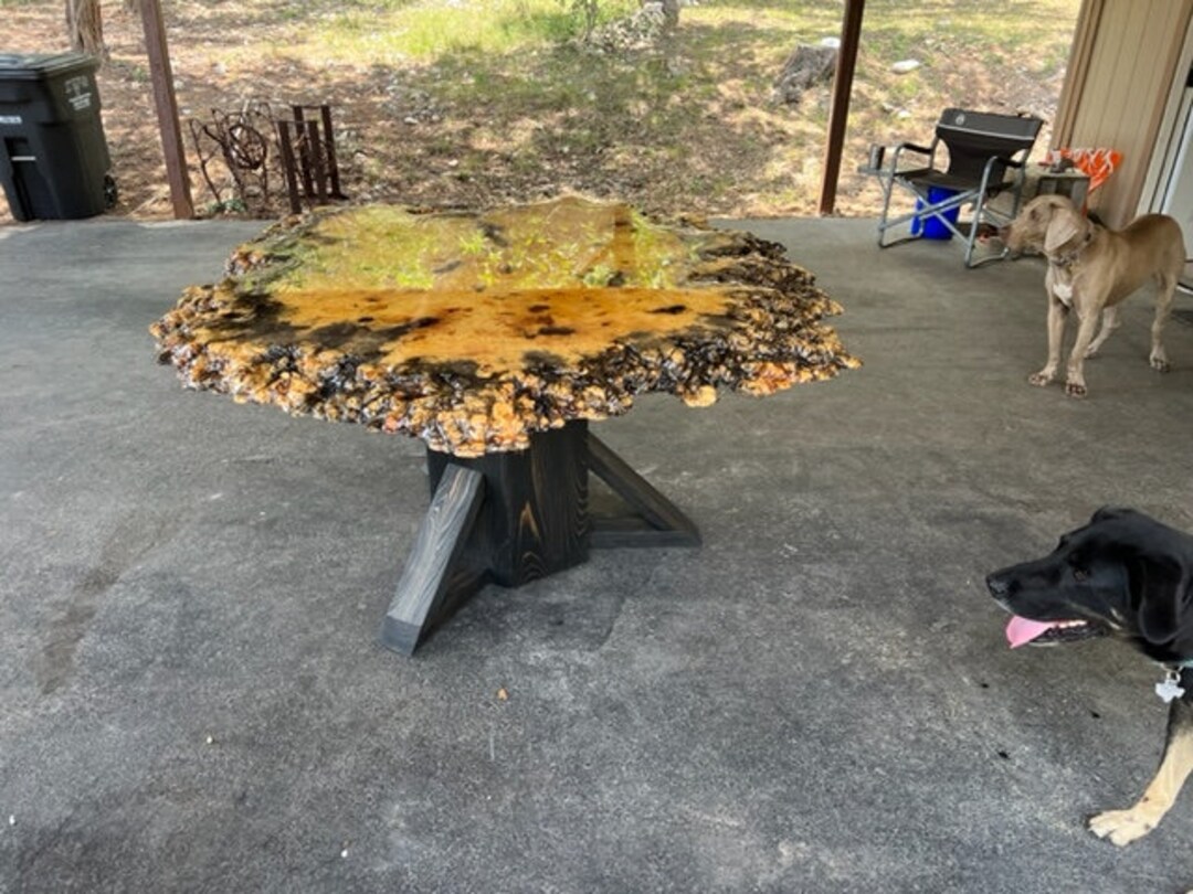 Round Dining Tale - Etsy