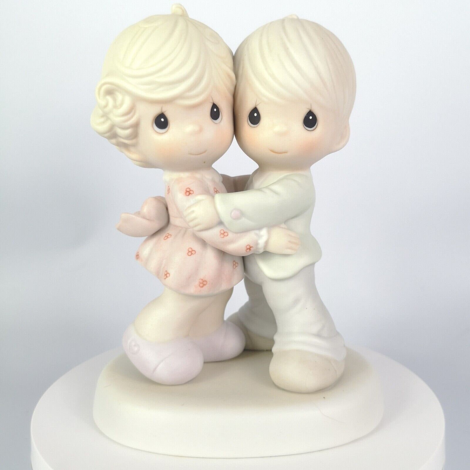 Precious Moments Figurine Hug One Another 521299, Boy Girl Ceramic ...