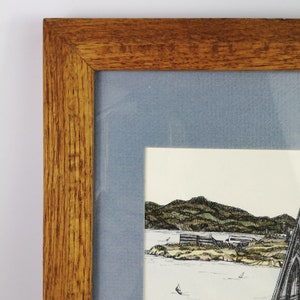 VTG 1988 Debbie Patrick Signed Framed Watercolor Lithograph San ...