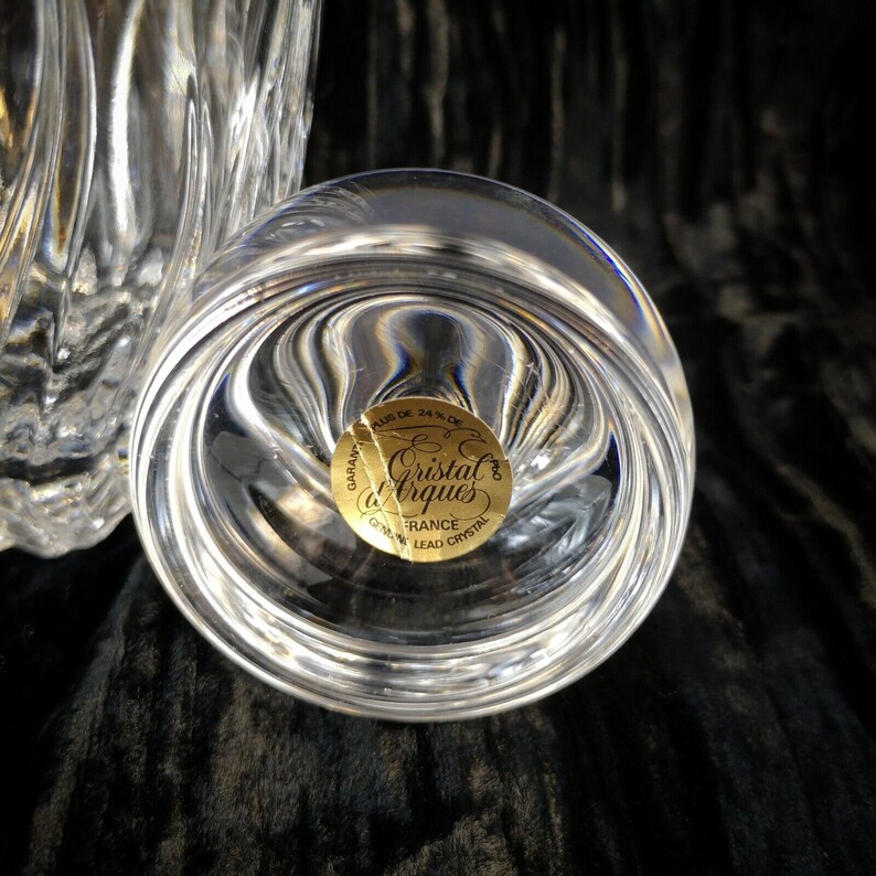 Cristal D'arques Durand France, Cassandra Pattern, Crystal Decanter ...