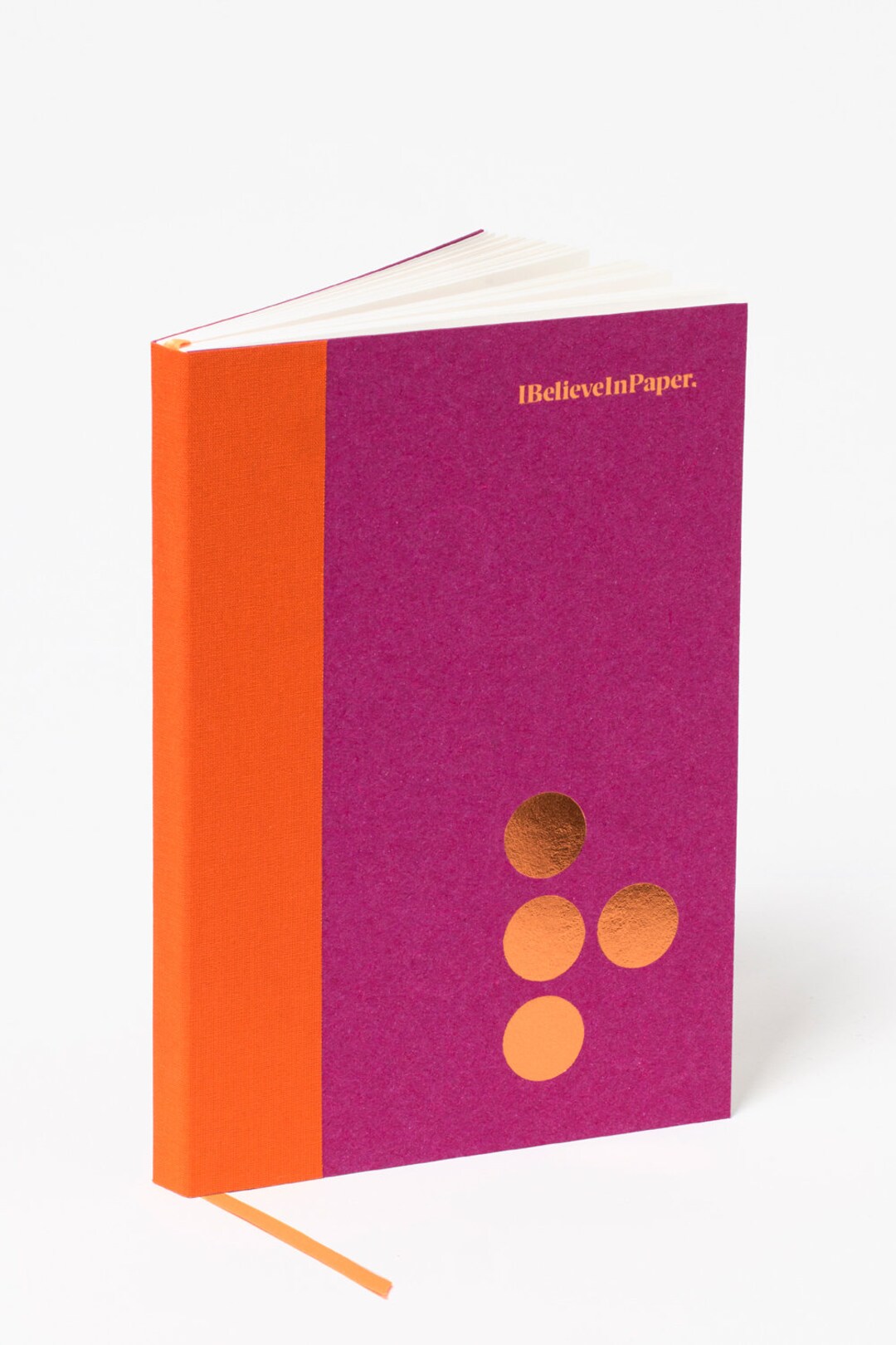 Handmade Notebook 160 Blank Pages Lay Flat Binding Natural Color Paper ...