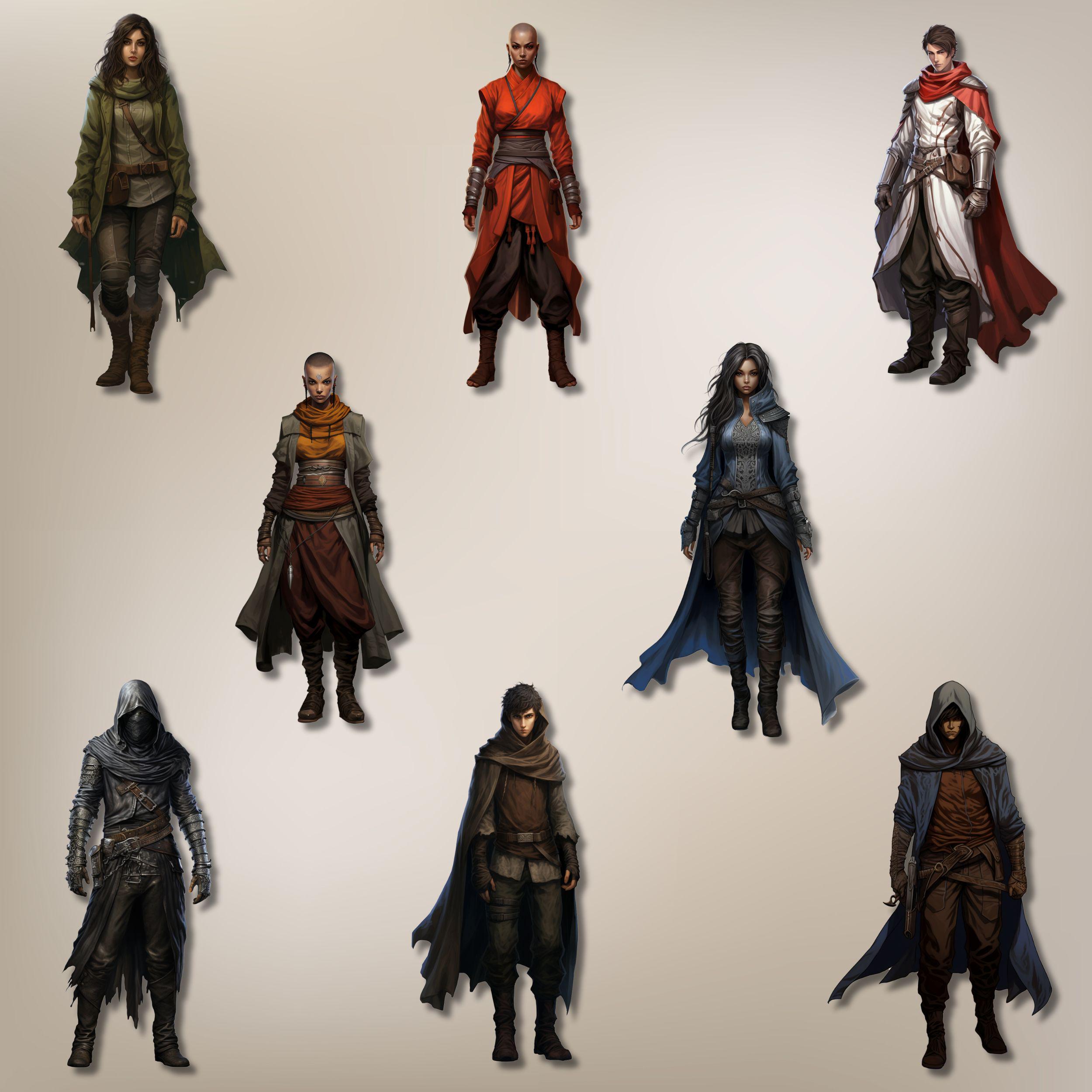 Dnd Character Art, Dnd PNG, Personalise Your Dnd Character Sheet ...