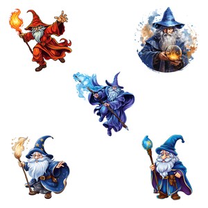 Magic Wizard SVG Magical SVG Wizard Clipart Mystical SVG - Etsy