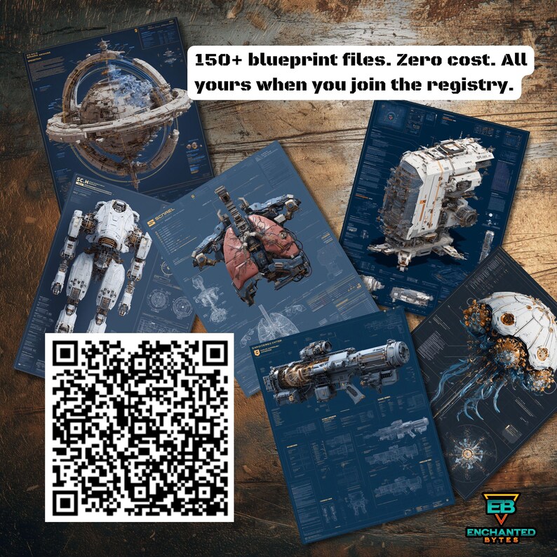 Sci-fi Space Station Blueprints, TTRPG Handout, Cosplay Prop, Science ...
