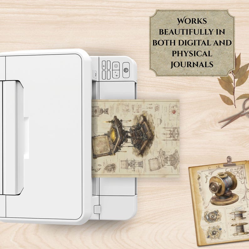 Fantasy Adventurer Gear Blueprints, Printable Dnd Journal Pages, RPG ...