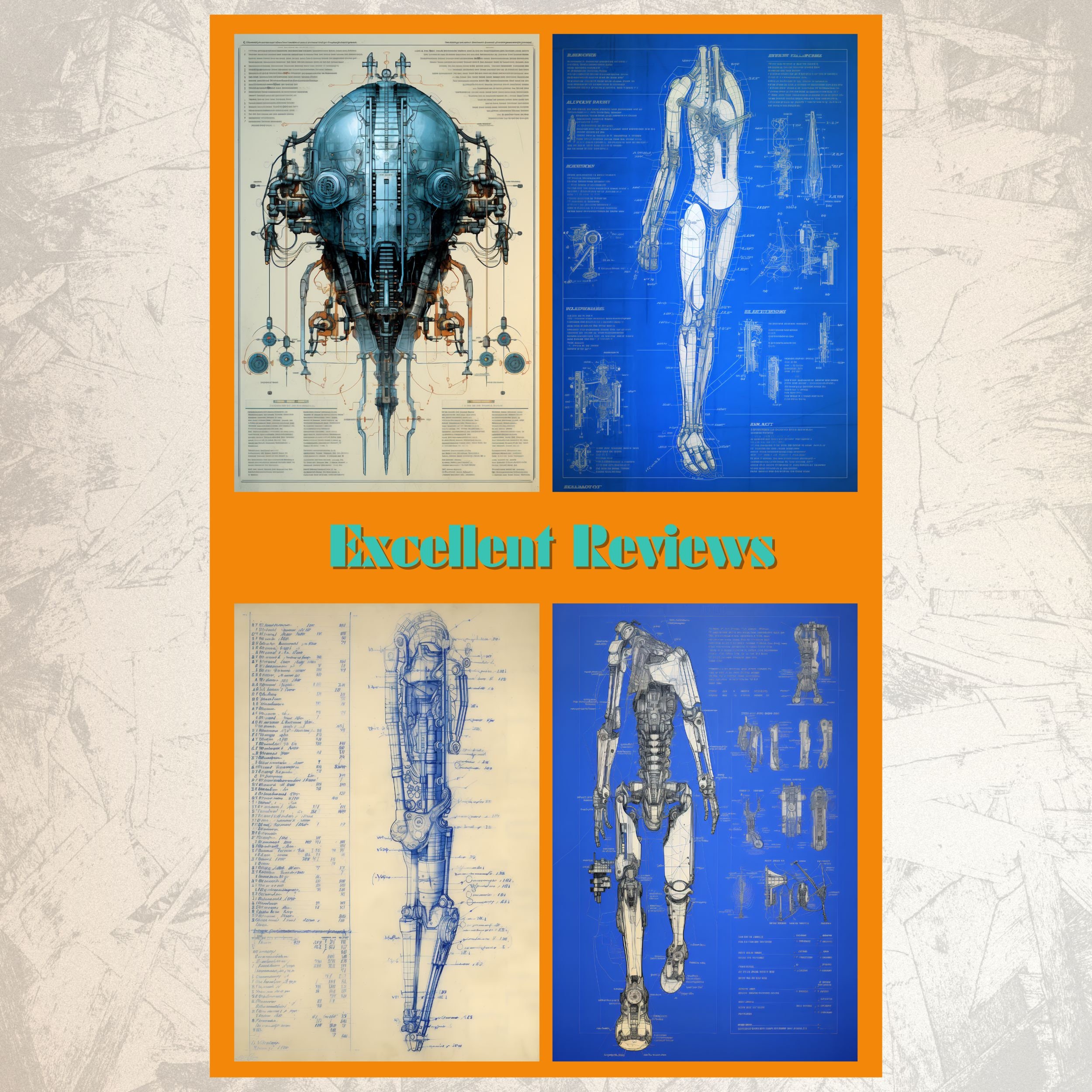 Cyberpunk Scrapbook Pages, Sci-fi Junk Journal Kit, Blueprint Diagram ...