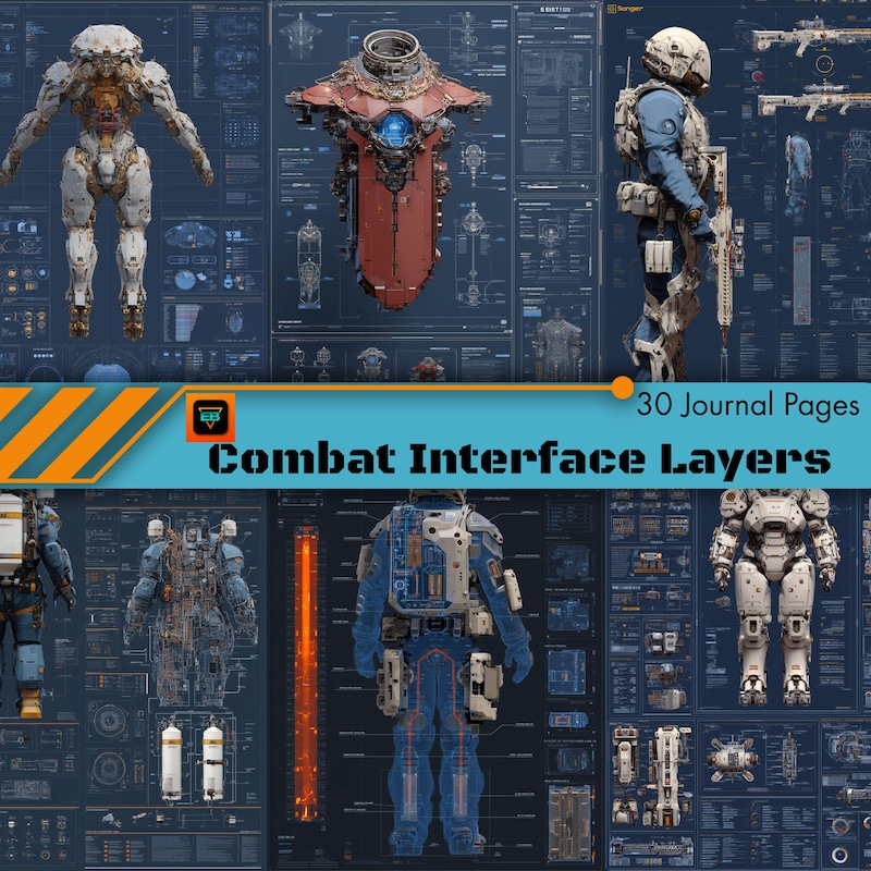 Cyberpunk Cosplay Paper - Etsy