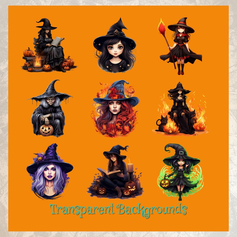 Witchy SVG, Witch Clipart, Halloween Clipart, Wicked Witch, Book of ...