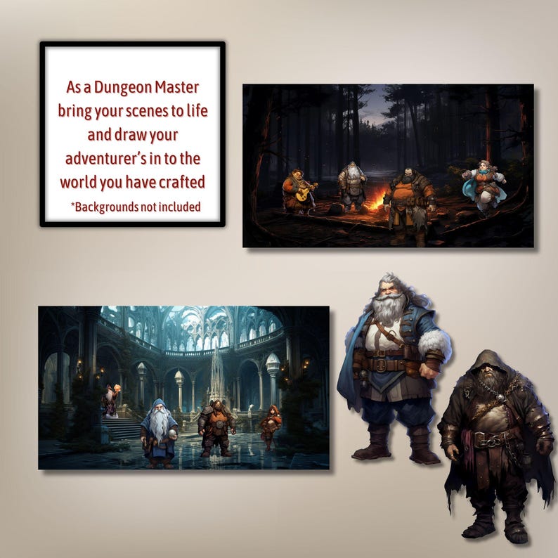 Dnd Character Art, Dnd PNG, Personalise Your Dnd Character Sheet ...