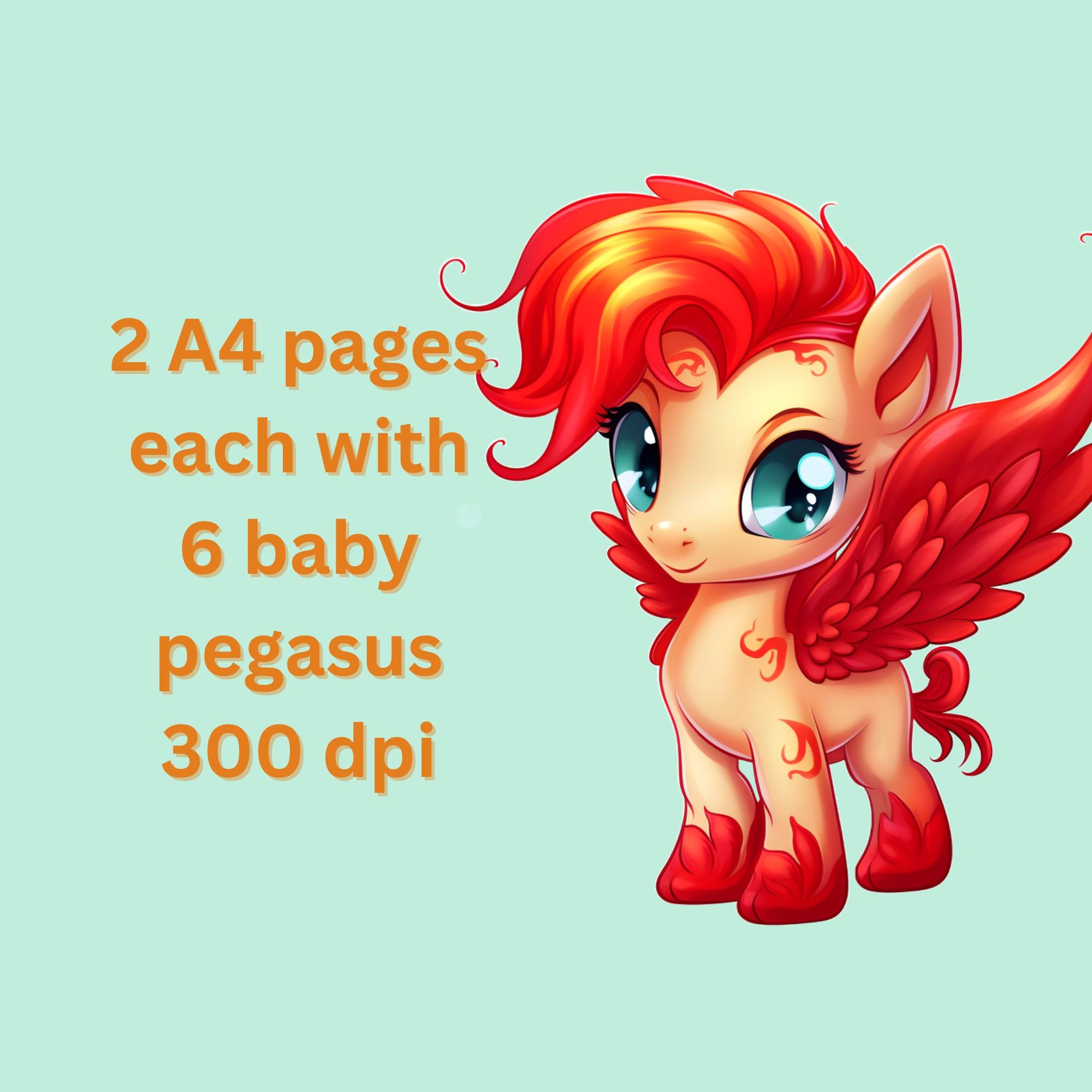 Baby Pegasus, Cute Clipart, Pegasus Art, Pegasus Png, Pegasus Clipart ...