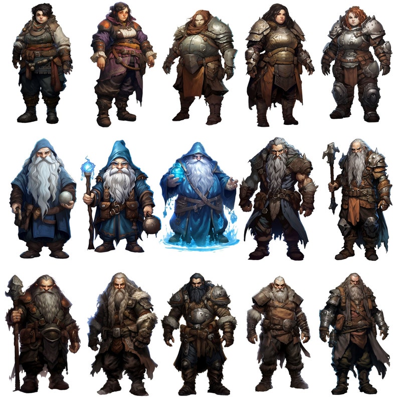 Dnd Character Art Dnd SVG PNG Personalise Your Dnd Character - Etsy UK