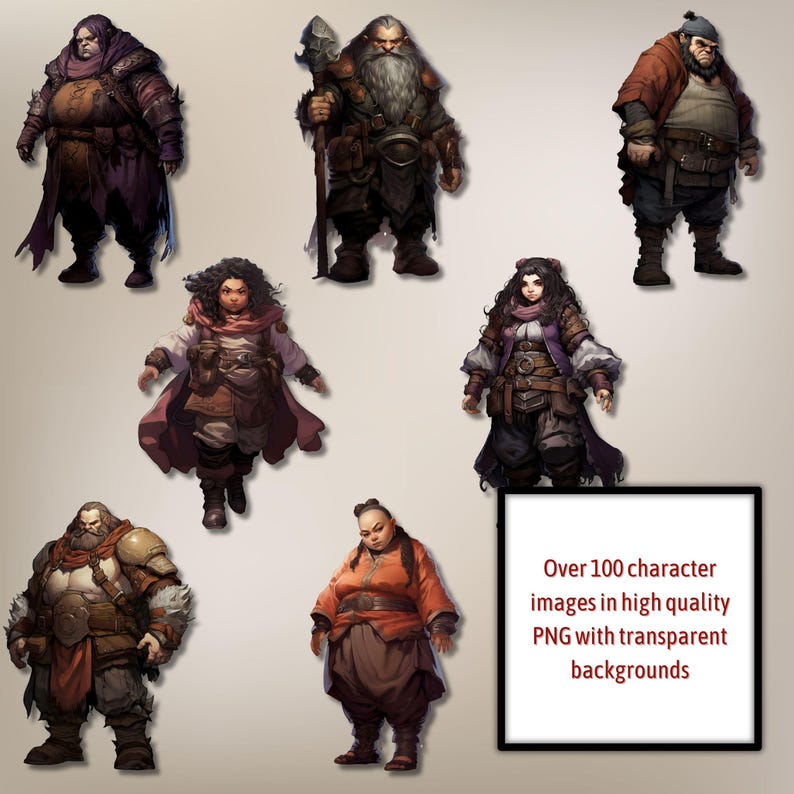 Dnd Character Art, Dnd PNG, Personalise Your Dnd Character Sheet ...