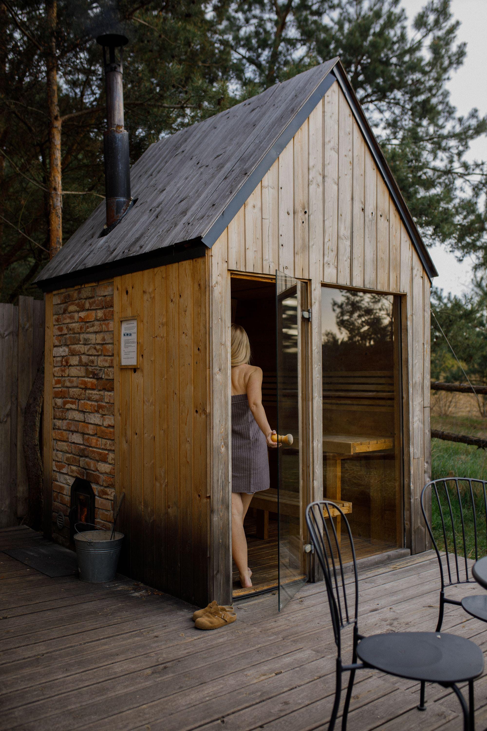 Sauna Plan Blueprint and Guide PDF - Shed - Outdoor Sauna - Wood Fired ...